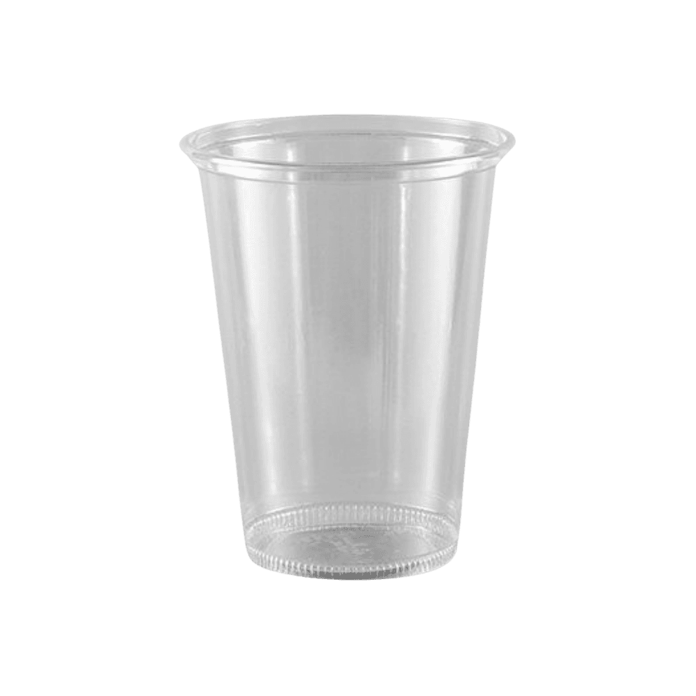 Copo Descartável 400ml Translúcido Liso Ps Copaza 1.000 unidades